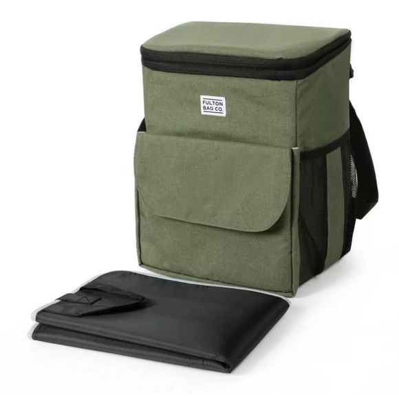 Fulton Bag Co | Accessories | New Fulton Bag Co Diaper Bag Backpack ...